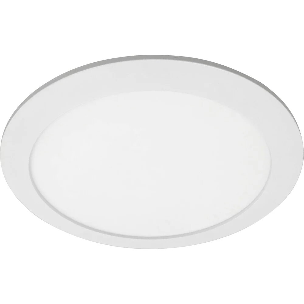 Встраиваемый круглый даунлайт с драйвером Ecola LED downlight 24W 220V 4200K 300x20 DRRV24ELC