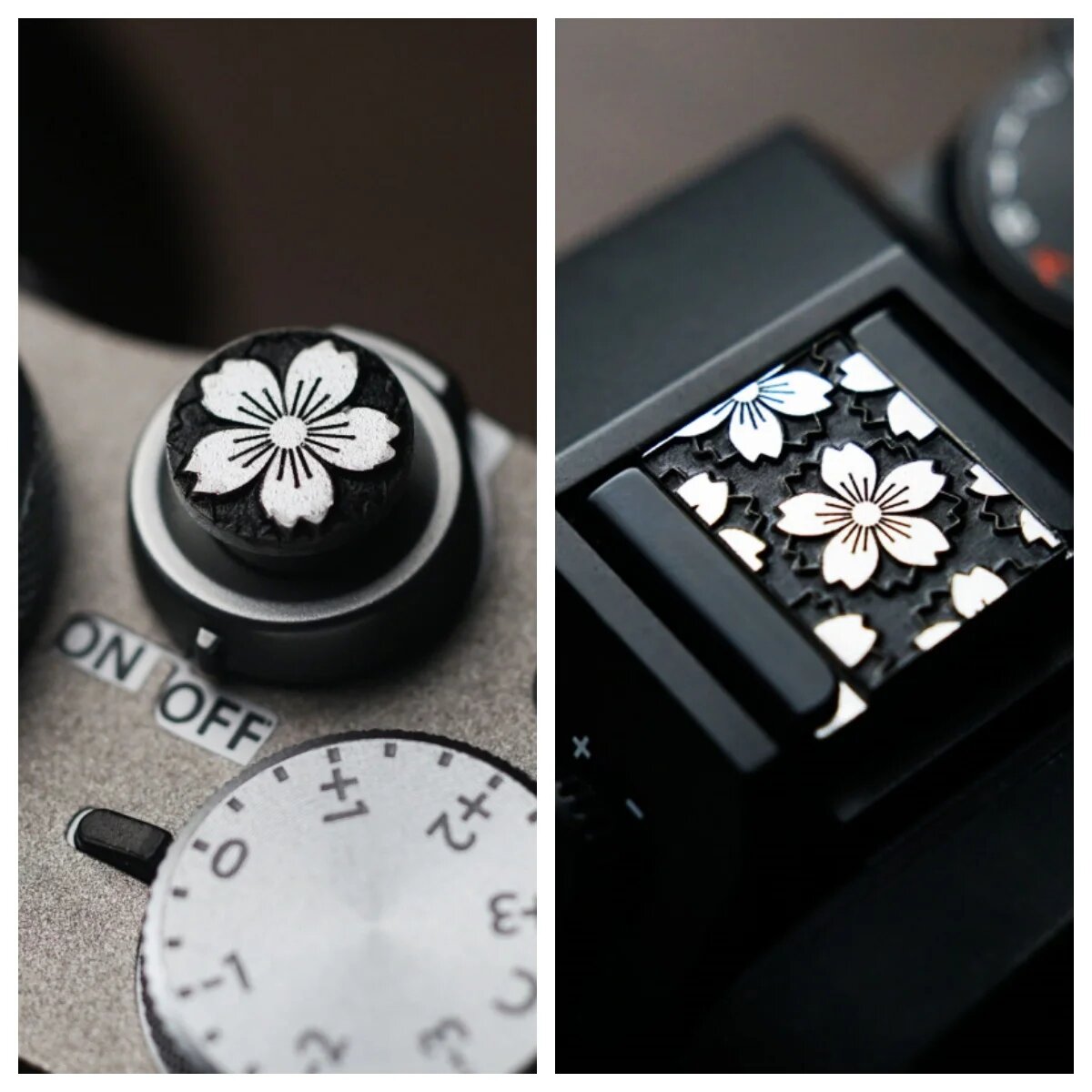 Кнопка затвора камеры MeiRaN для Fujifilm X100V XT30 Sony A7M3 A7M4 sticky style, aluminum type 1