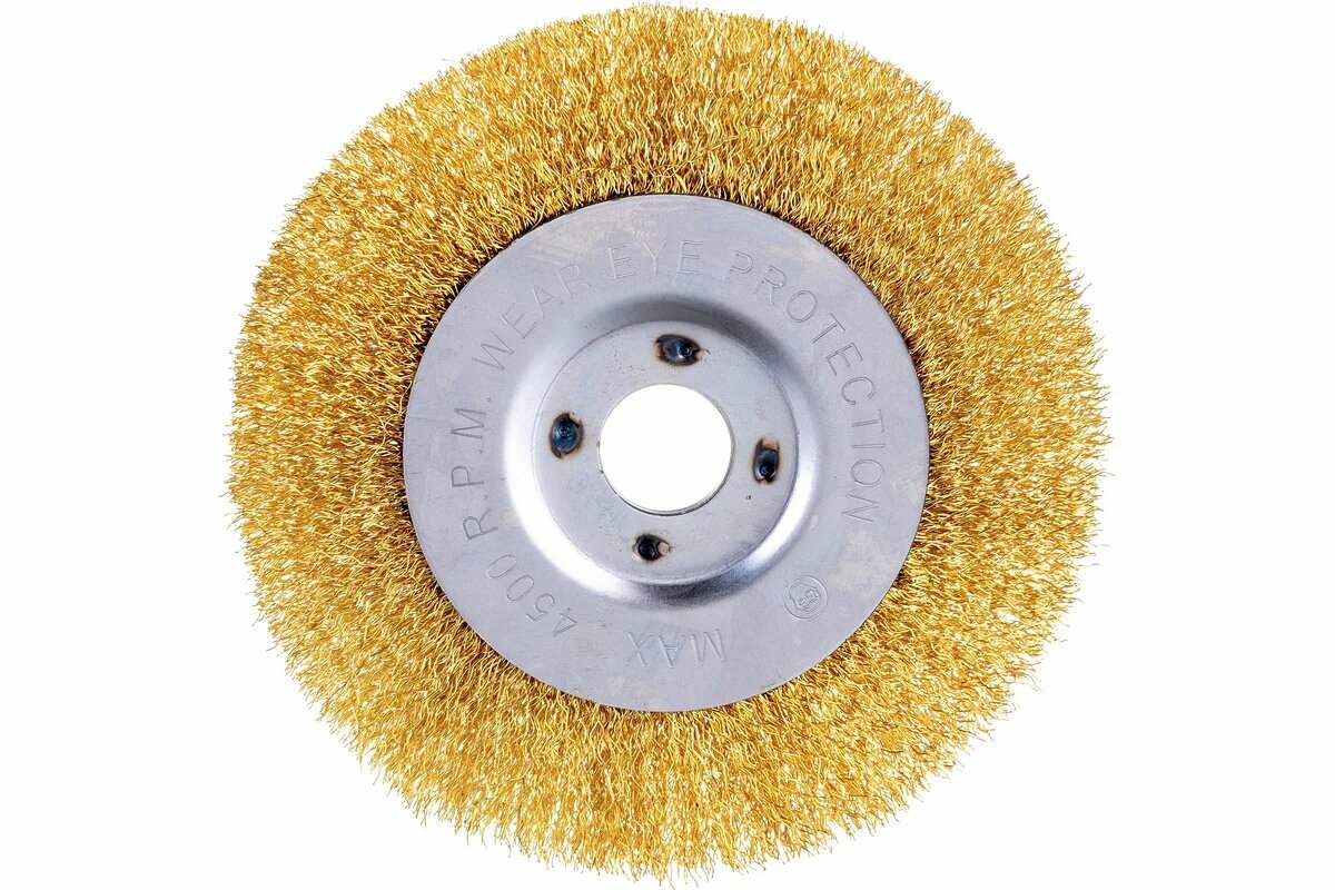 FIT IT Корщетка-колесо желтая 150 мм 39066