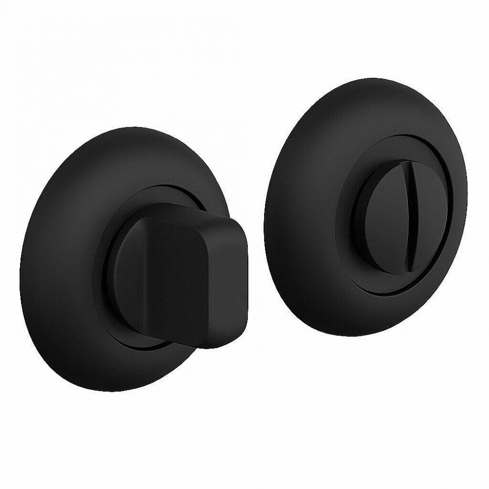 Фиксатор для Межкомнатной Двери Bravo А/Z-4WC SB Матовый Черный, ЦАМ / Браво.