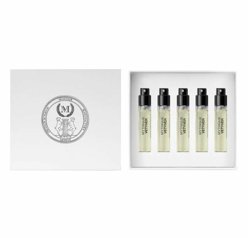 Mizensir mythique vetyver 5x8 ml edp refills - набор сменных блоков парфюмерной воды