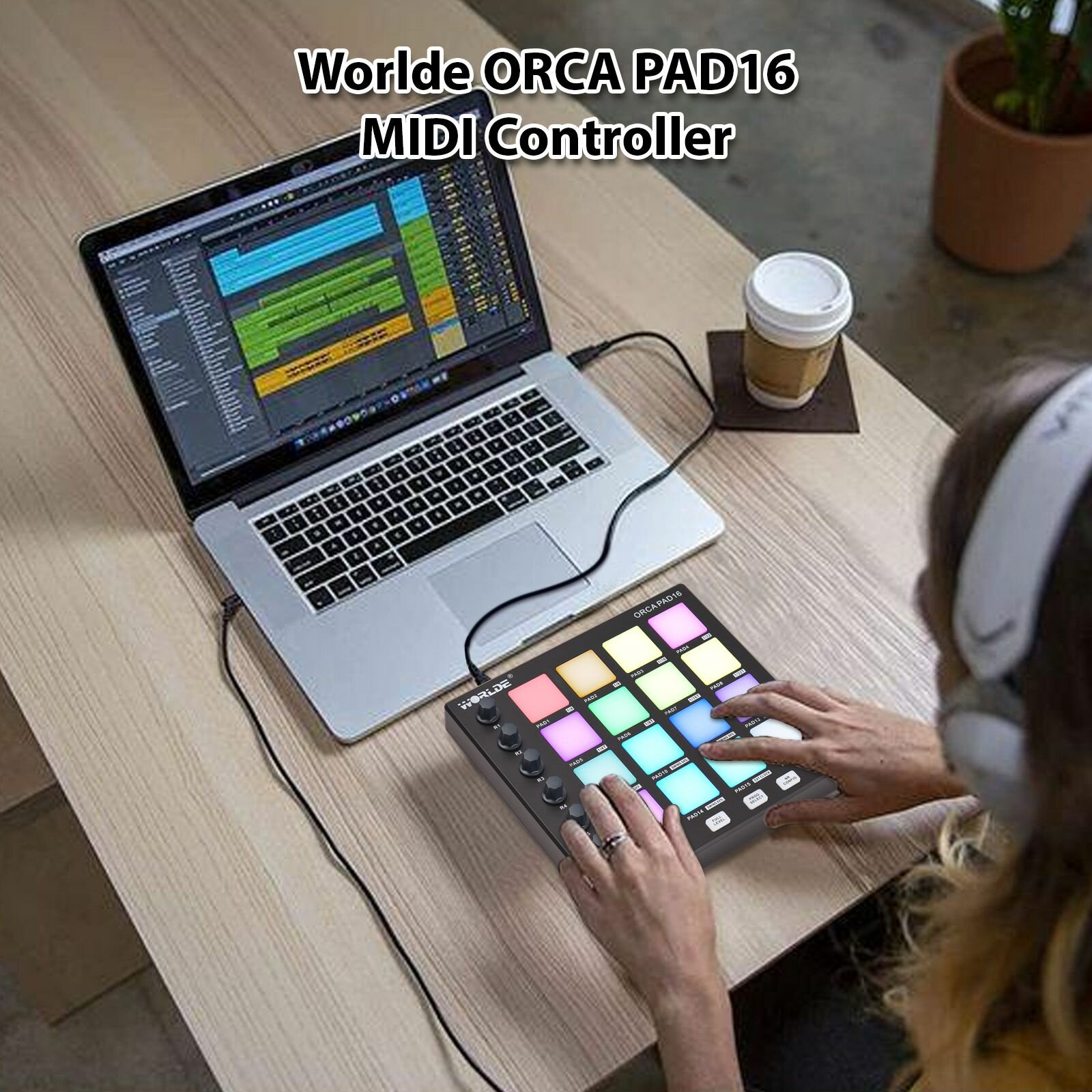 WORLDE MIDI-контроллер — фото 1