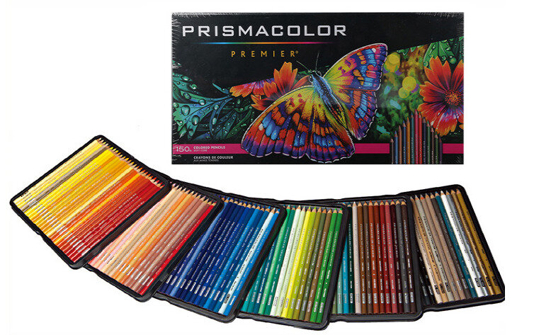 Цветные карандаши Prismacolor Premier 150 цветов с мягким сердечником