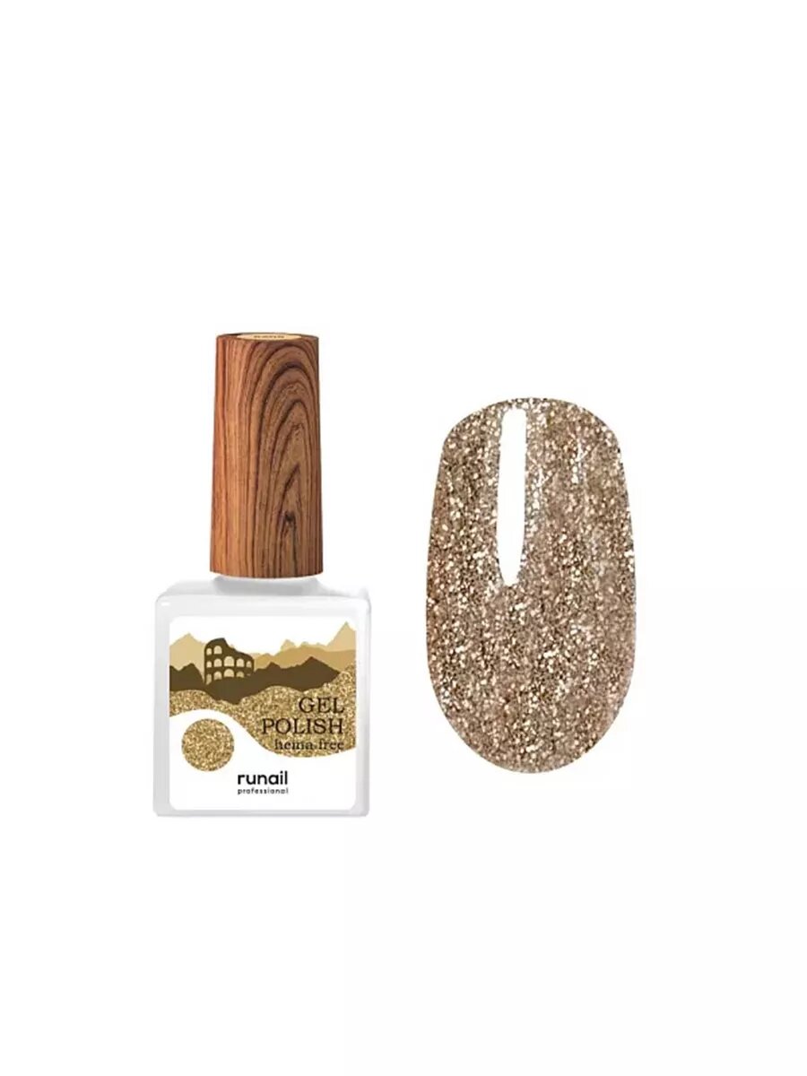 Гель-лак RuNail Professional, Gel polish (hema free) №8605, 10 мл