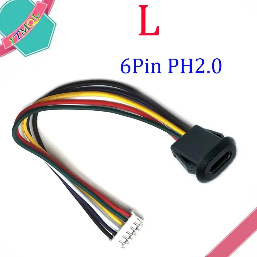 1 шт, разъем типа C, тип-C с пряжкой для карты, гнездовой разъем 5 А, высокий ток, разъем для быстрой зарядки, разъем USB-C для зарядного устройства, 6-контактный разъем USB