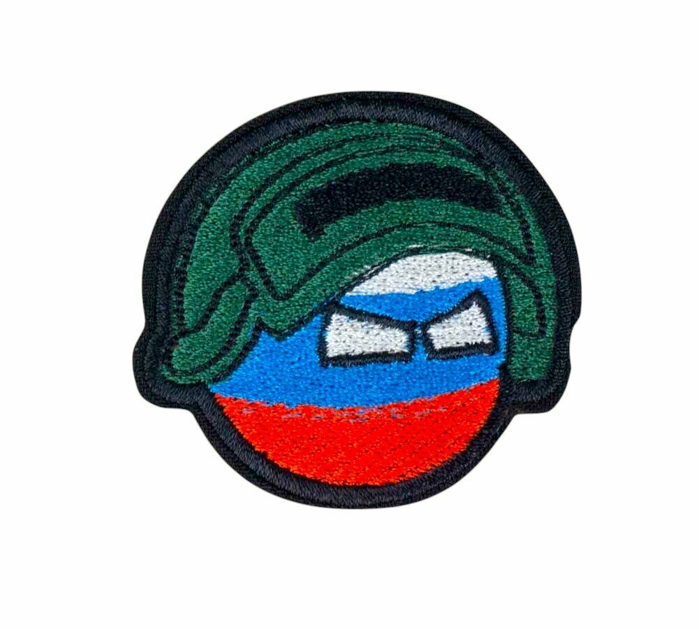 Шеврон на липучке Strike "Колобок Россия Спецназ"