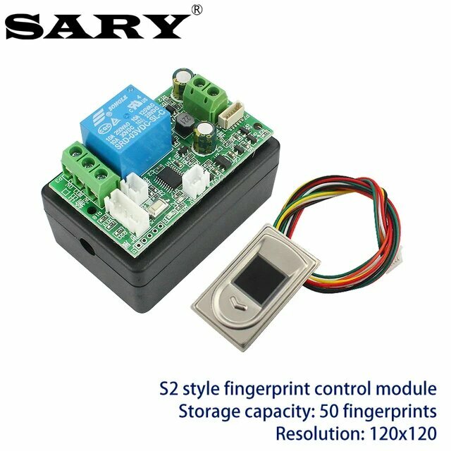 Модуль контроля доступа SARY S2 Relay, 50 отпечатков