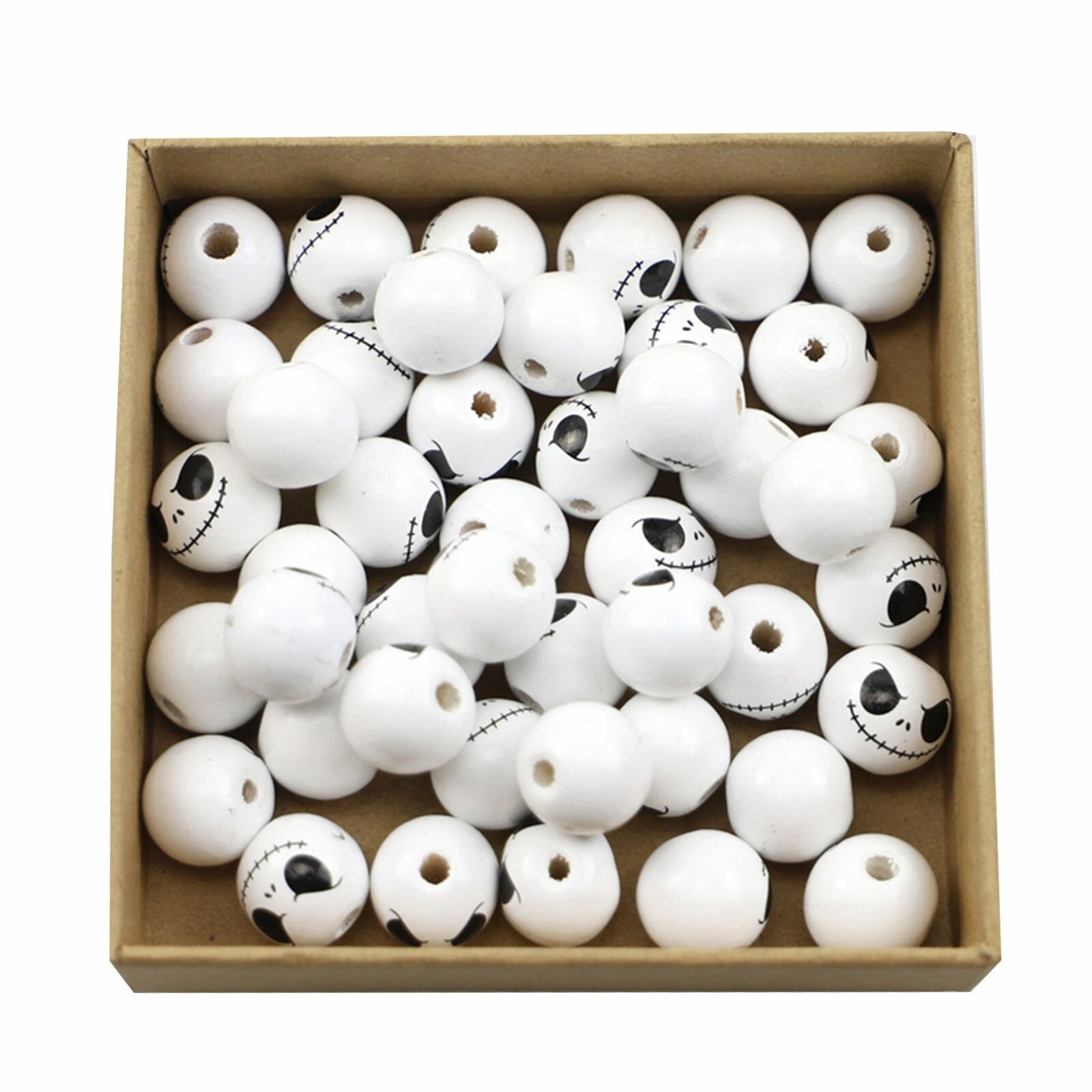 Хэллоуин DIY кисточка деревянные аксессуары для нанизывания бусин