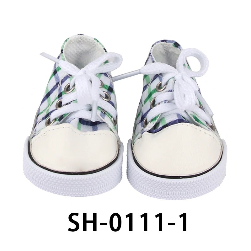 Кроссовки для кукол 18 дюймов Белый, SH-0111-1