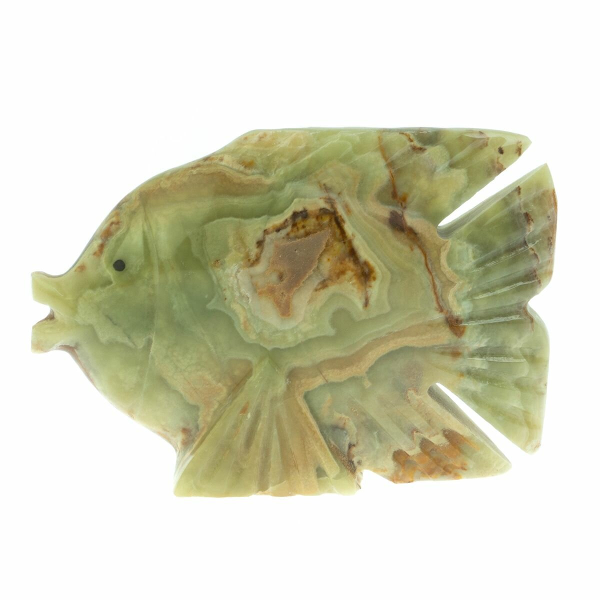 Сувенир "Скалярия" из оникса 13х2,5х9 см (5) 128820