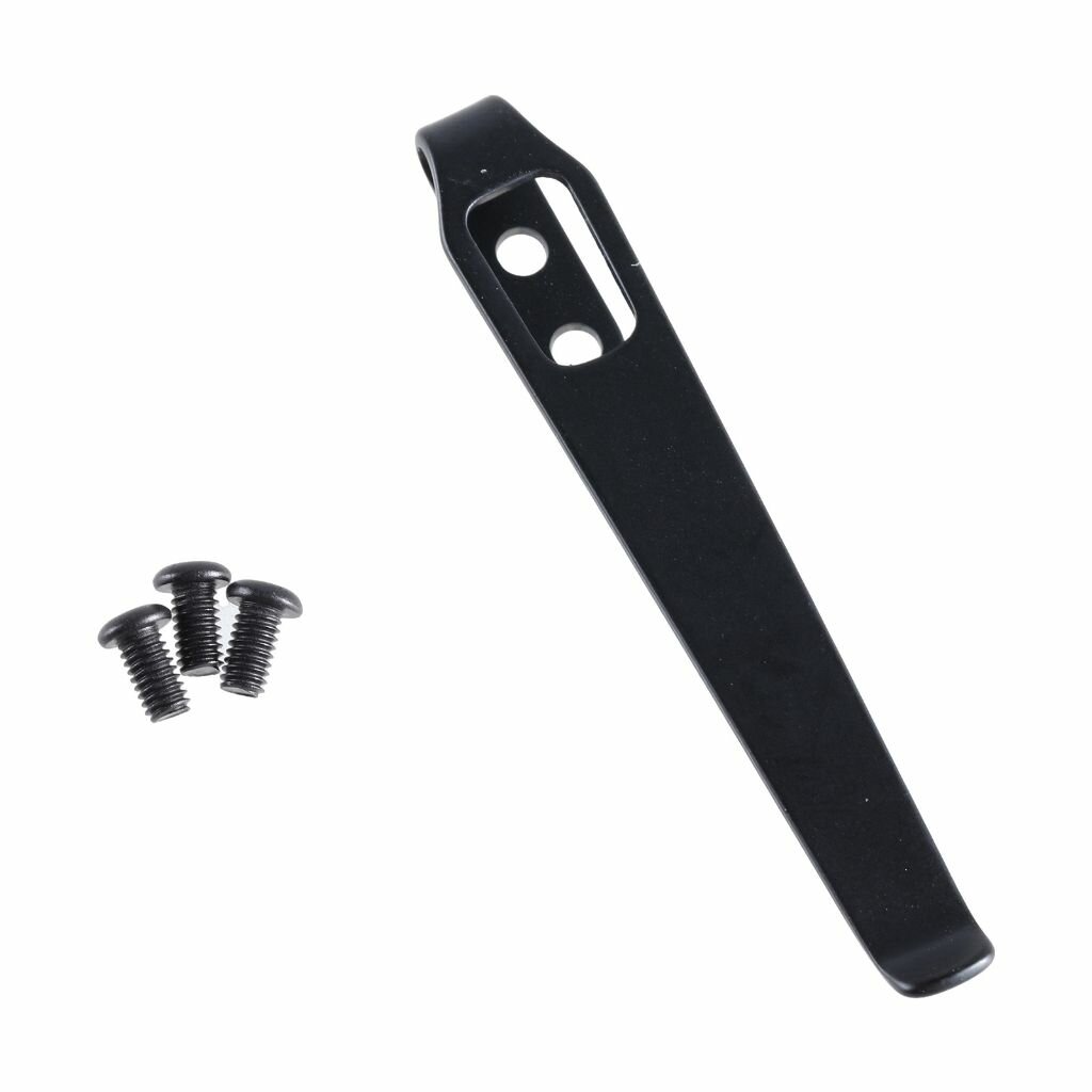 Зажим для кармана на задней стенке из нержавеющей стали-черный CM type