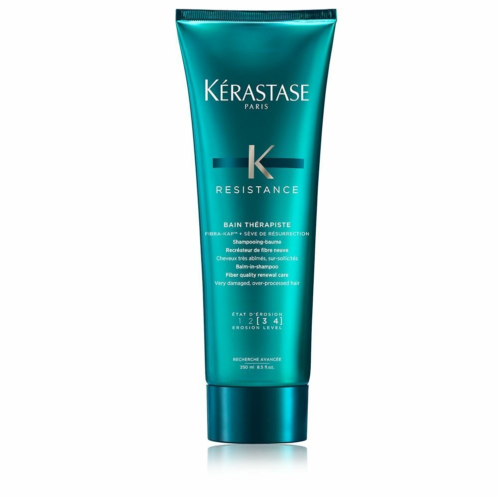 Kerastase Resistance Bain Therapiste - Шампунь-ванна с текстурой бальзама для восстановления материи волос 250 мл