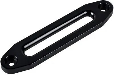 10-дюймовая 254 мм черная хромированная заготовка из алюминия Hawse Fairlead 8000-15000 LBs синтетическое крепление лебедки для внедорожника ATV UTV 1pc 254mm black