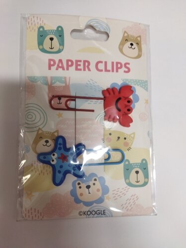 Зажим -скрепка Краб и морская звезда/Crab and starfish, BMP002/2