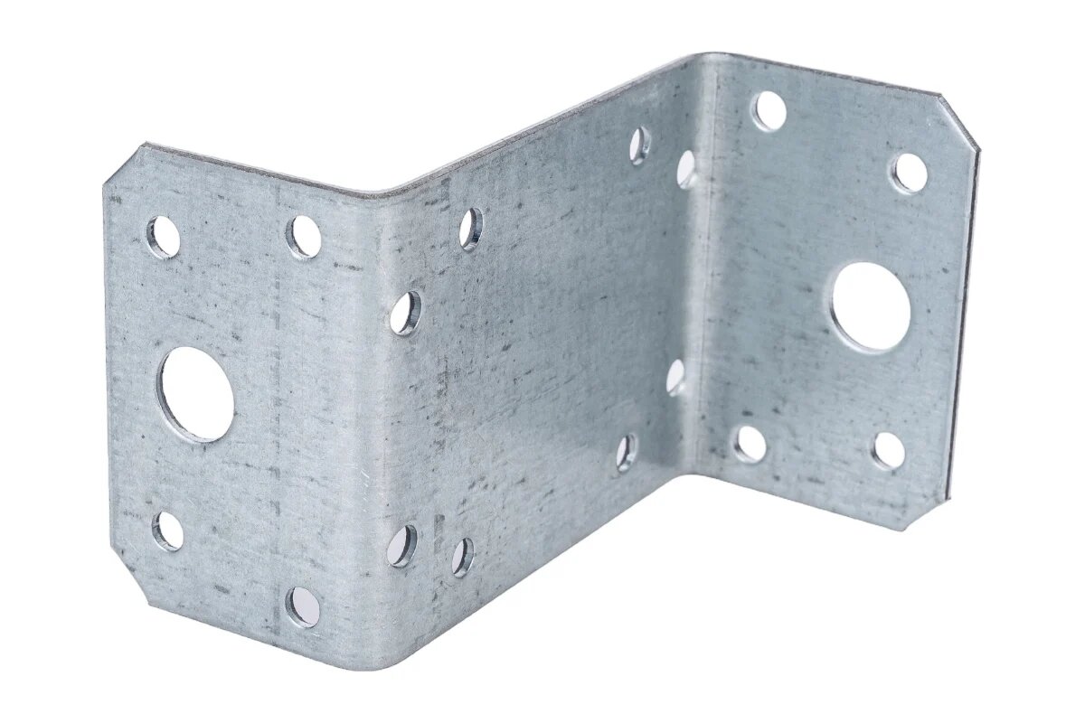 Tech-Krep оцинкованный Z-образный уголок 35х70х35х55х2,0 мм накл. 124397 для монтажа