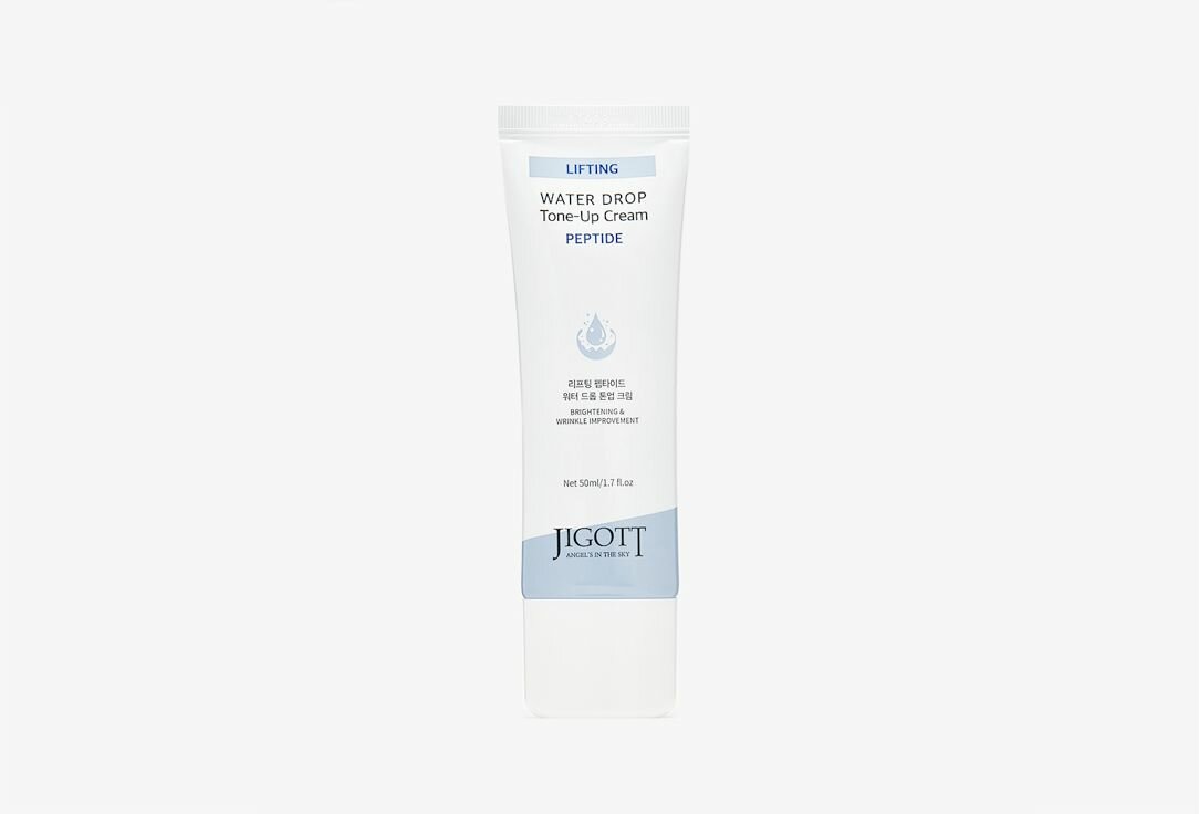 Крем для лица JIGOTT DAILY REAL WATER DROP Tone Up Cream PEPTIDE 50 мл