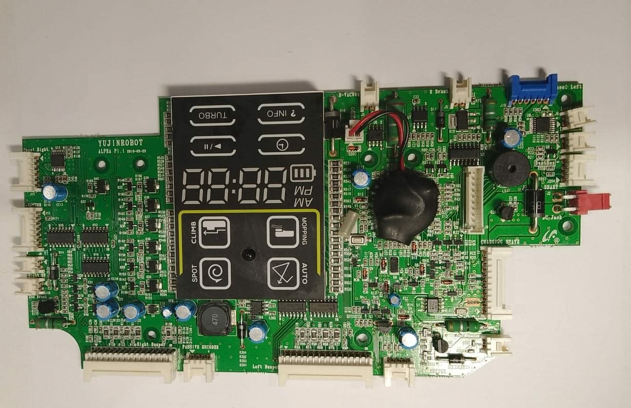 Материнская плата (YUJINROBOT ALPHA PI.1 2010-03-23) робота пылесоса iClebo (YCR-M04-02)