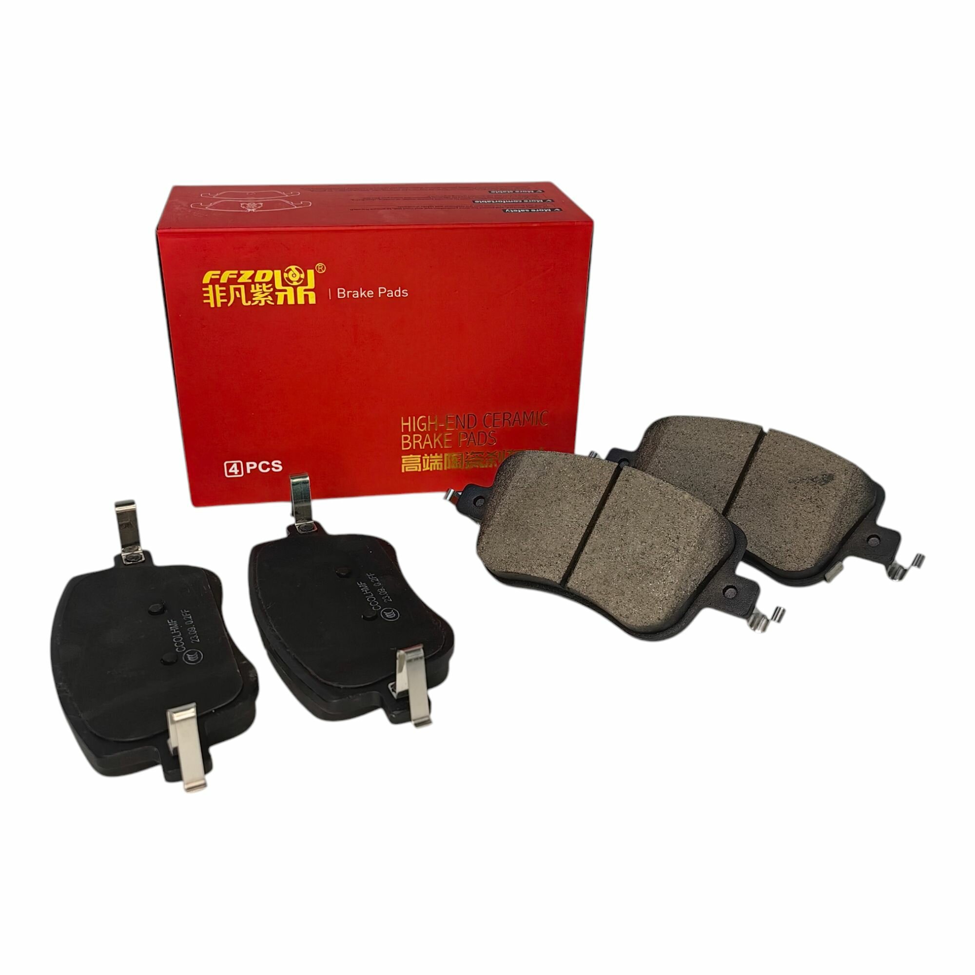 Колодки тормозные передние Хавал Джолион полноприводные все года/переднеприводные после рестайлинга 23- (Haval Jolion 4WD/2WD) 3501115XGW02A