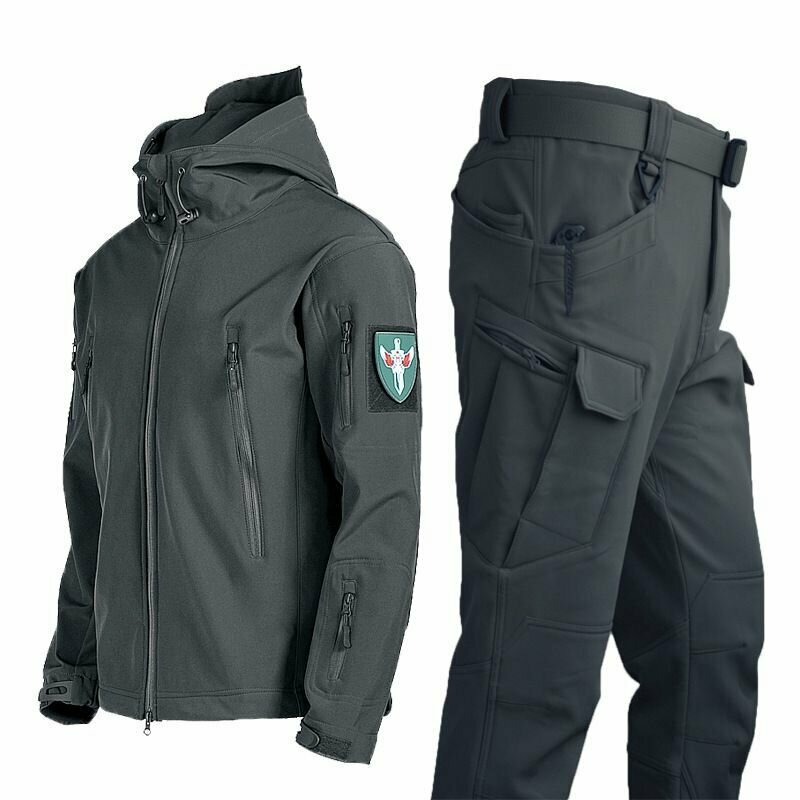 Тактический мужской демисезонный костюм Softshell