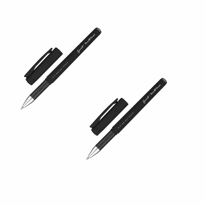 Bruno Visconti Ручка гелевая Egoiste, 0,5 мм, черная, 2 уп