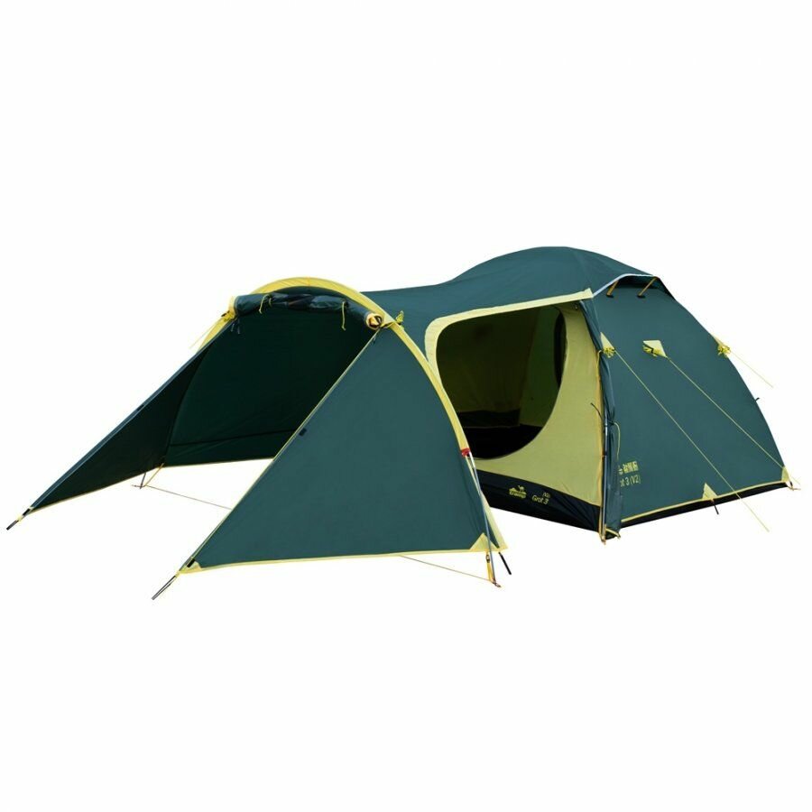 Tramp Палатка Grot 3 (V2) зеленая