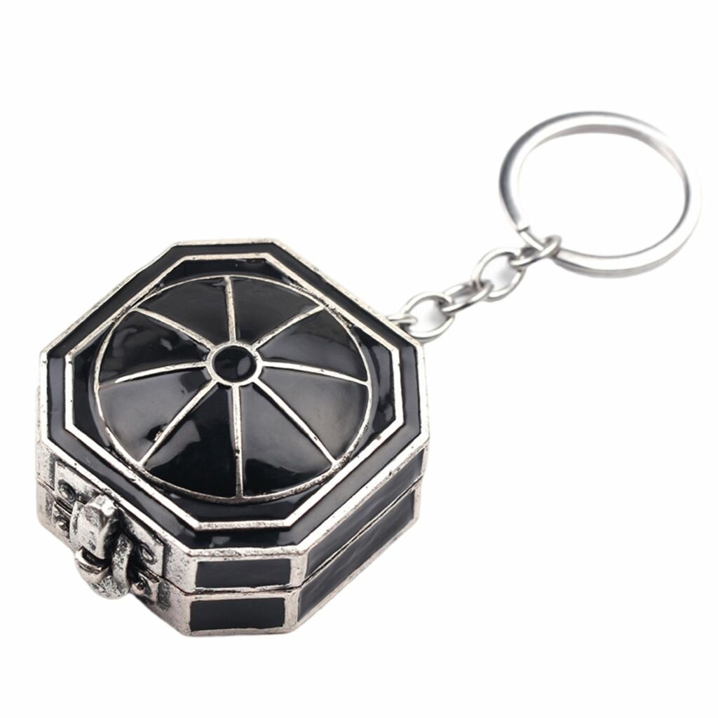 Компас-кулон/брелок для туристов и путешественников, водонепроницаемый аксессуар, - 603