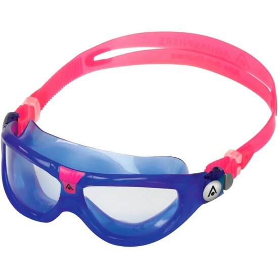 Очки для плавания детские Aqua Sphere Seal Kid 2 (прозрачные линзы), blue/pink