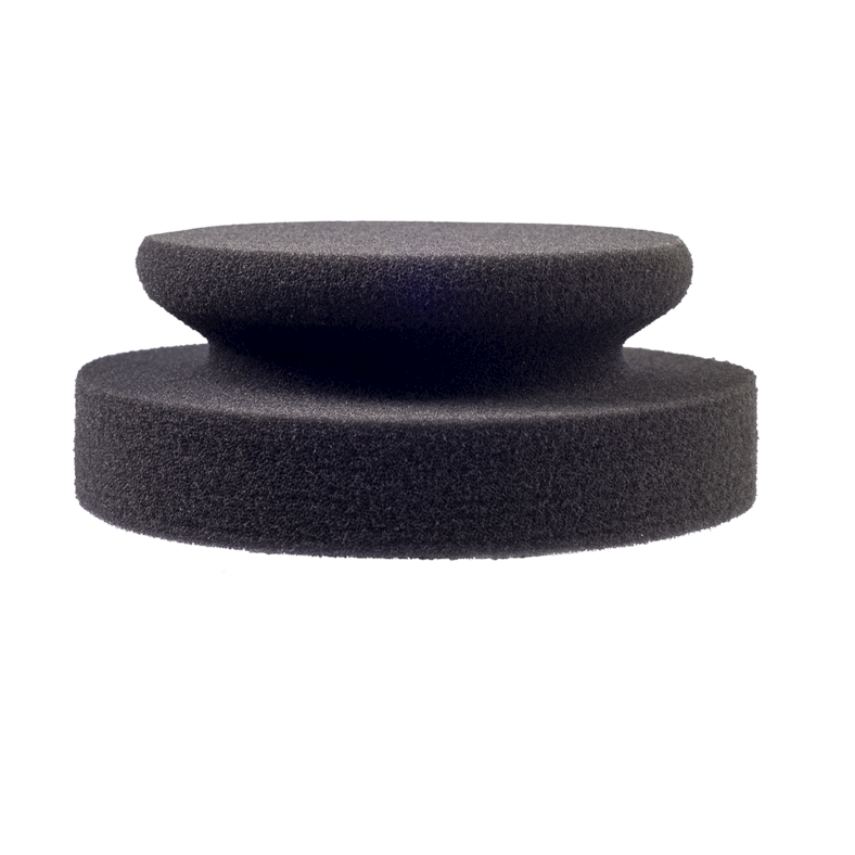 Аппликатор для нанесения полиролей и восков CarSystem WAX PUCK, черный, 1 шт