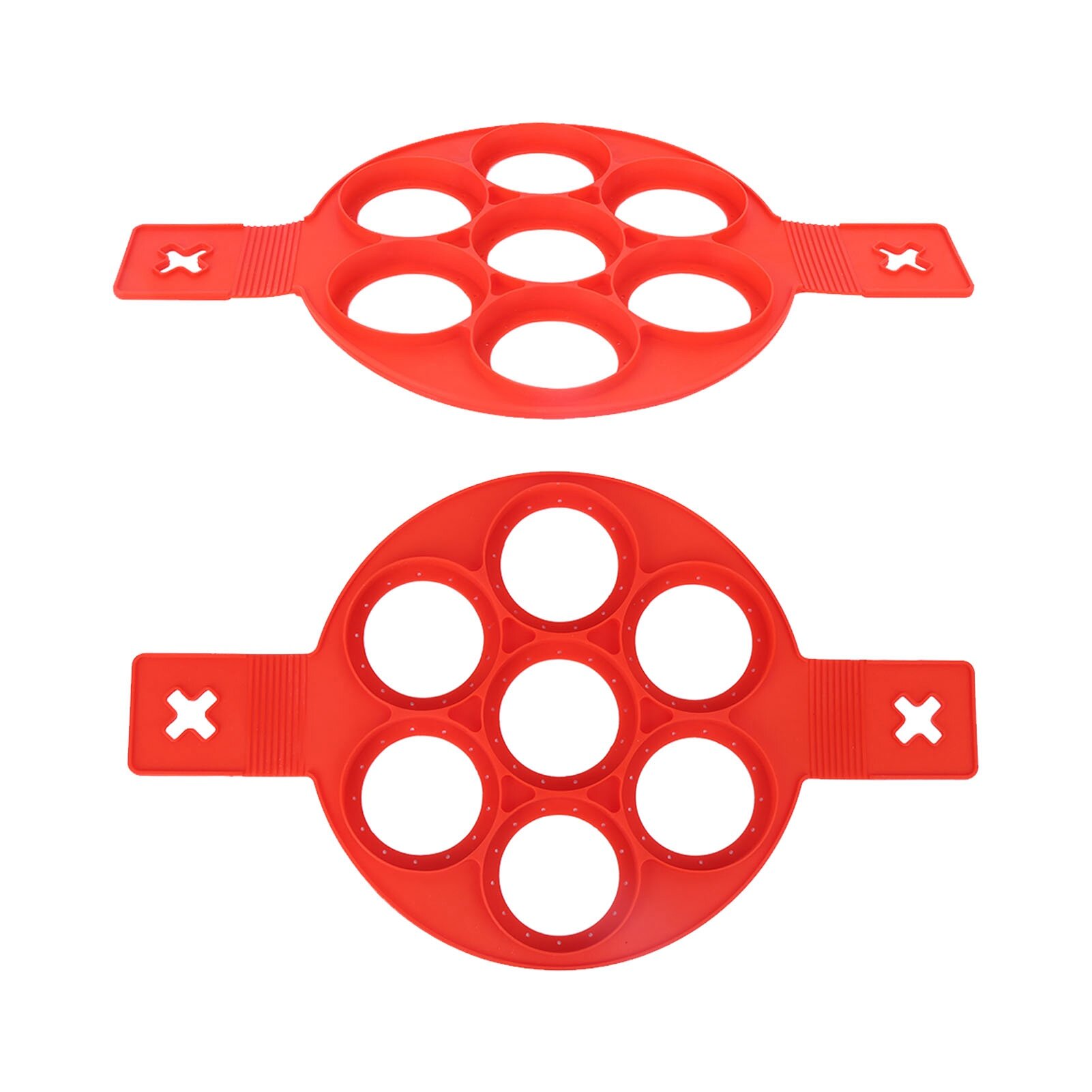 2 шт силиконовые антипригарные формы для изготовления яиц и блинов для DIY кухонные аксессуары для выпечки и приготовления пищи