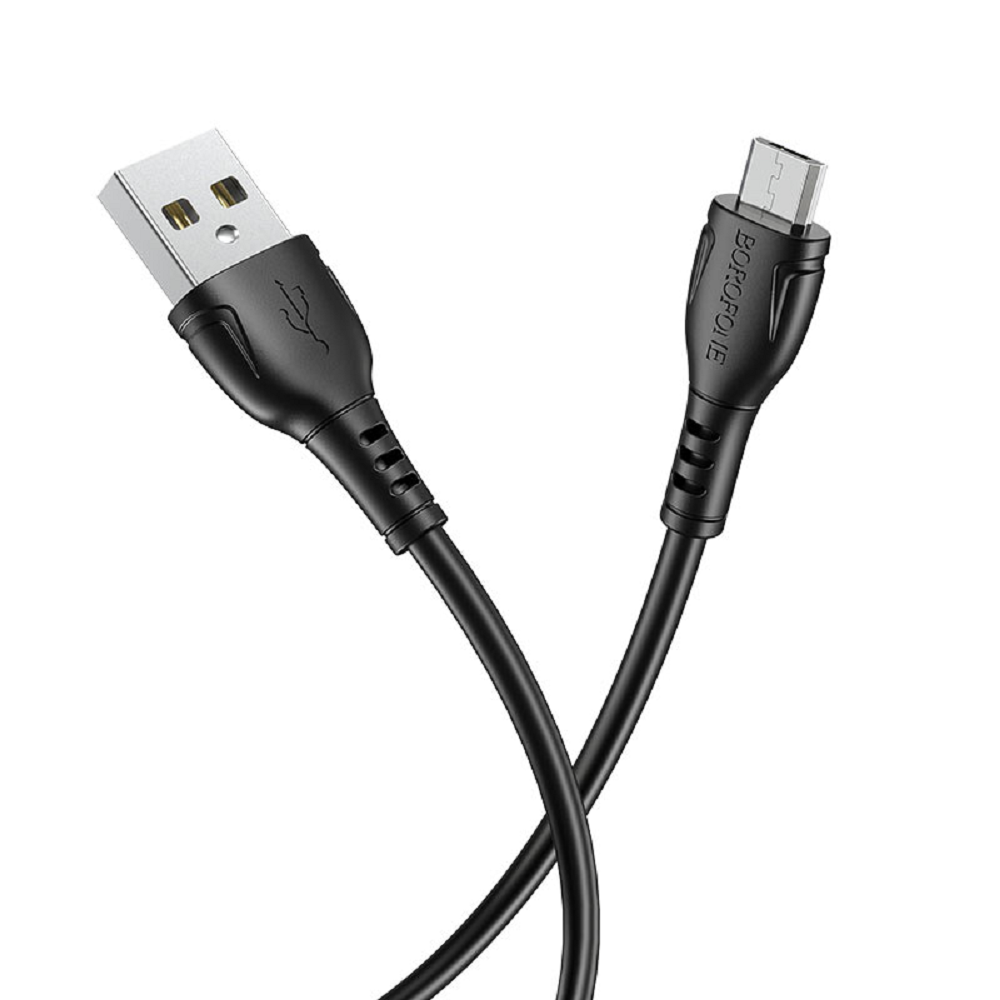 Кабель для зарядки Borofone BX51 USB-A - Type-C, 1 м, черный, 2,4 A