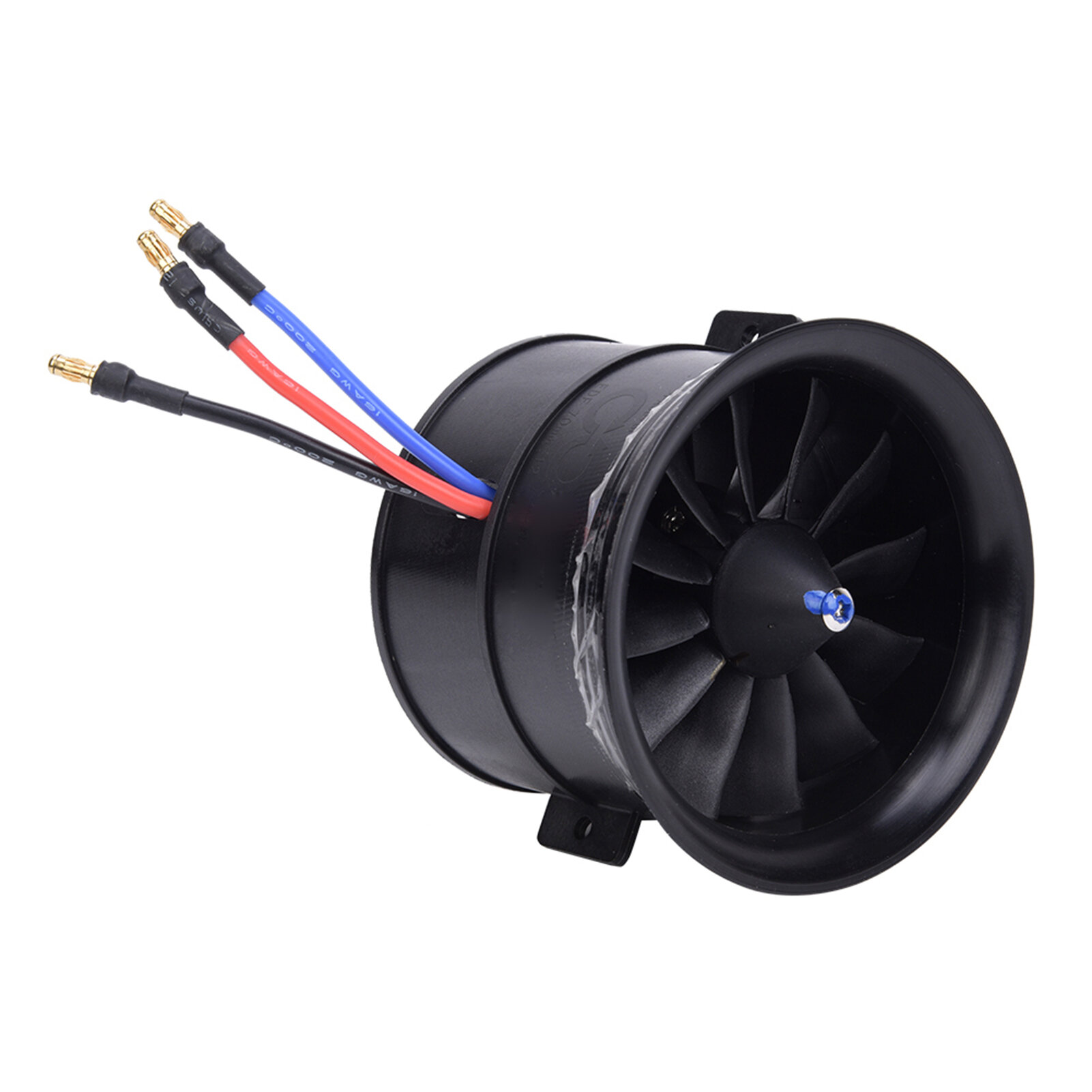 EDF 70 мм 12-лезловой вентилятор с начальным двигателем для моделей RC Accessories KV2300 6S EDF 70 Duct
