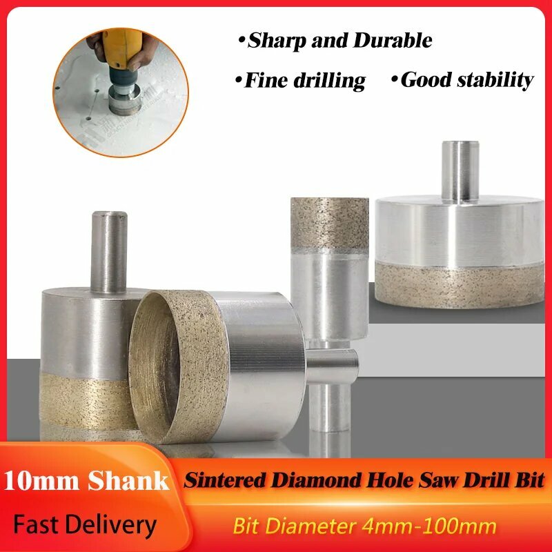 Алмазные корончатые сверла 4-100 мм 80mm