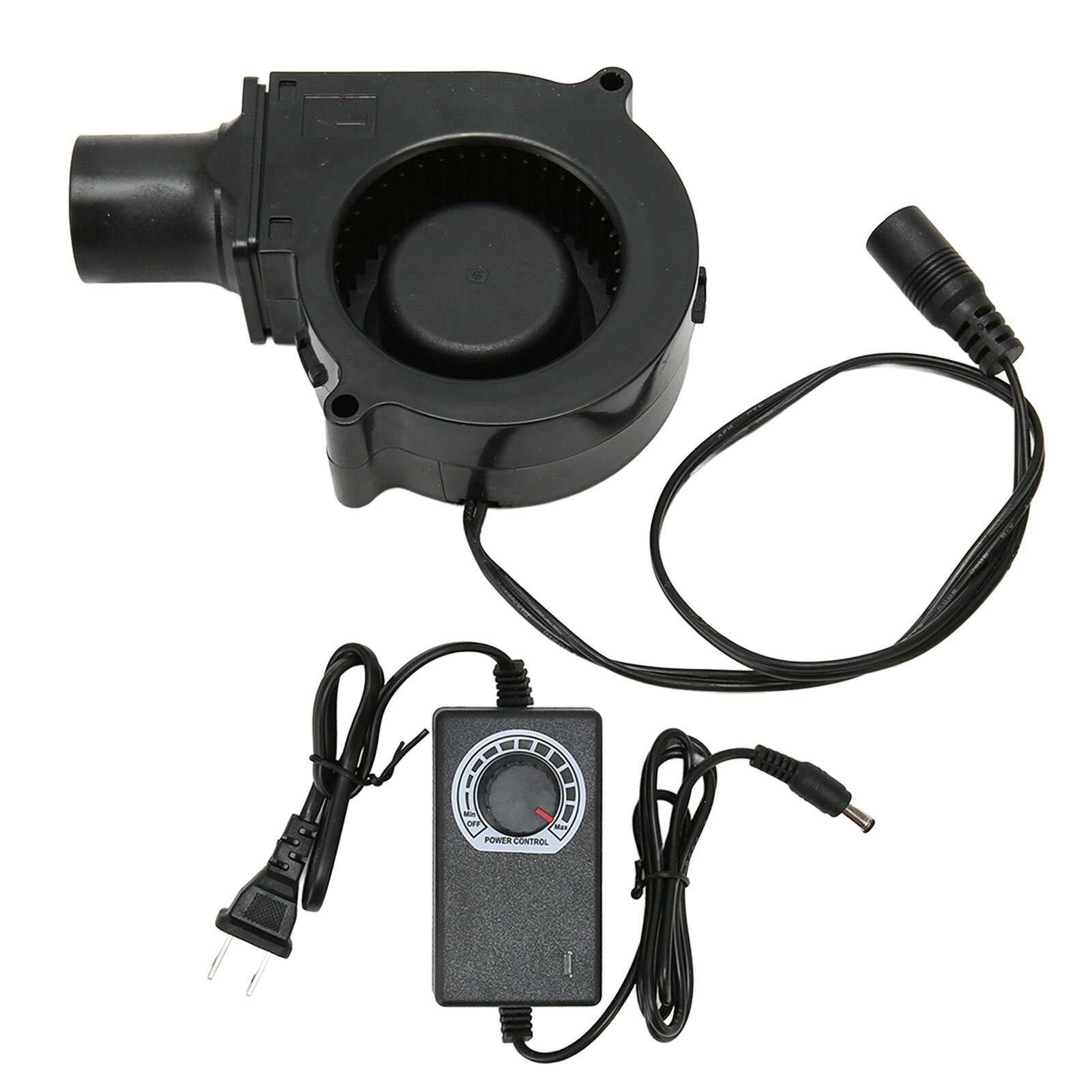 12 В 0,38 А бесщеточный вентилятор 5x30 мм двойной шарикоподшипник высокоскоростной выпускной порт система охлаждения постоянного тока 100-240 В