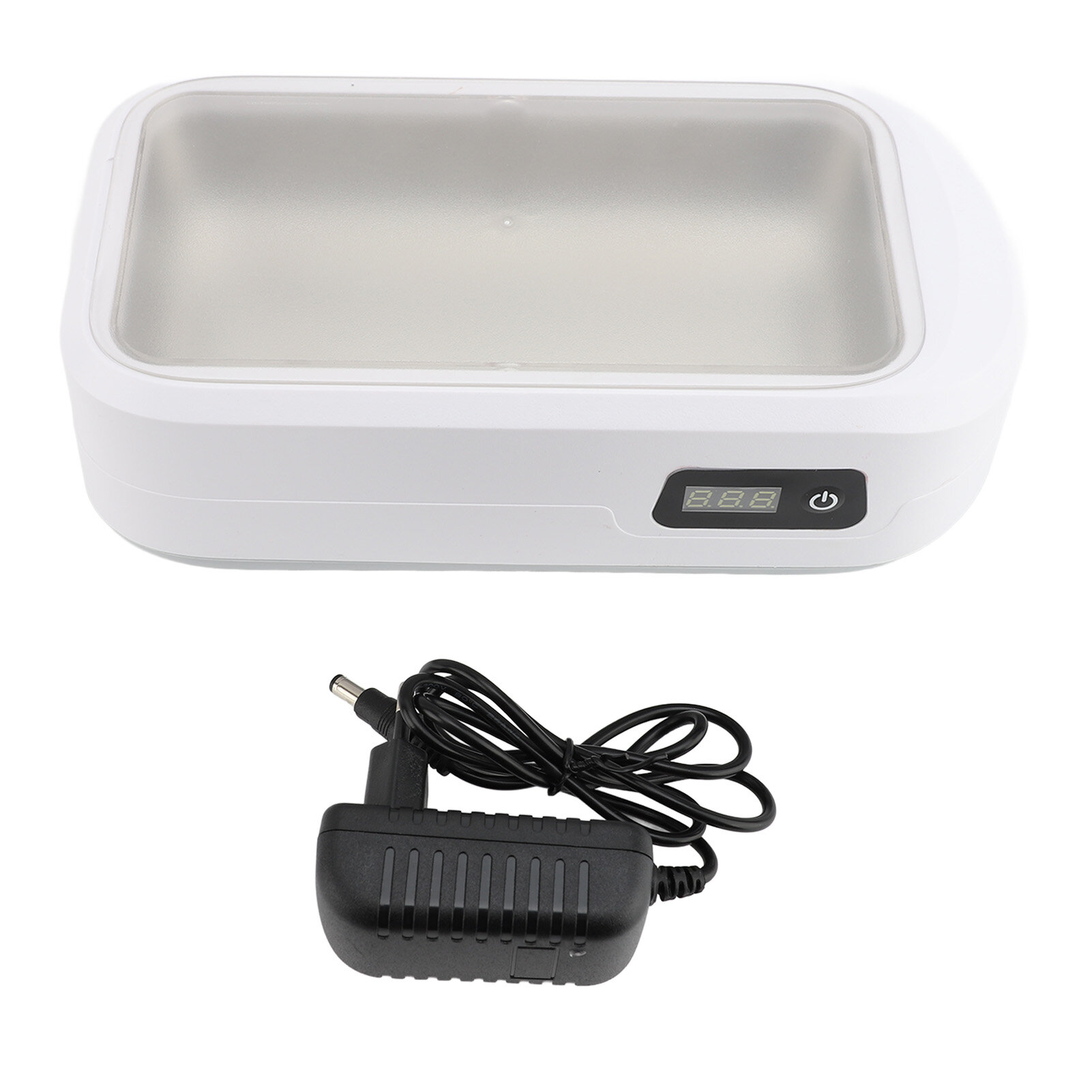 Ultra Sonic Jewelry Cleaner Machine Portable Professional for Eyeglass Watch Dentures EU Plug