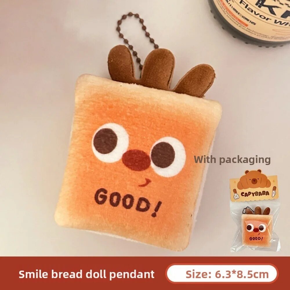 Брелок-кукла "Smile Bread" с ушками, 6.3*8.5 см