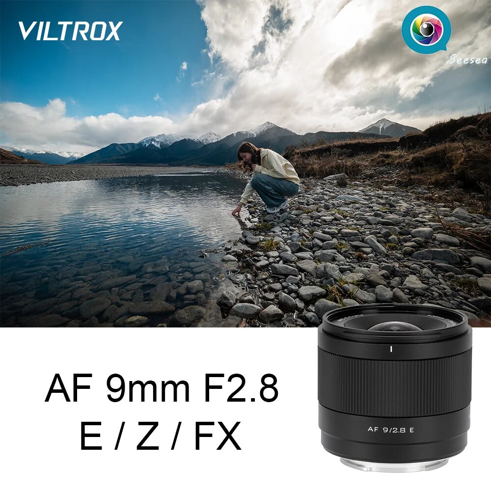 VILTROX 9 мм F2.8 Объектив для Sony E Mount Nikon Z Никон З