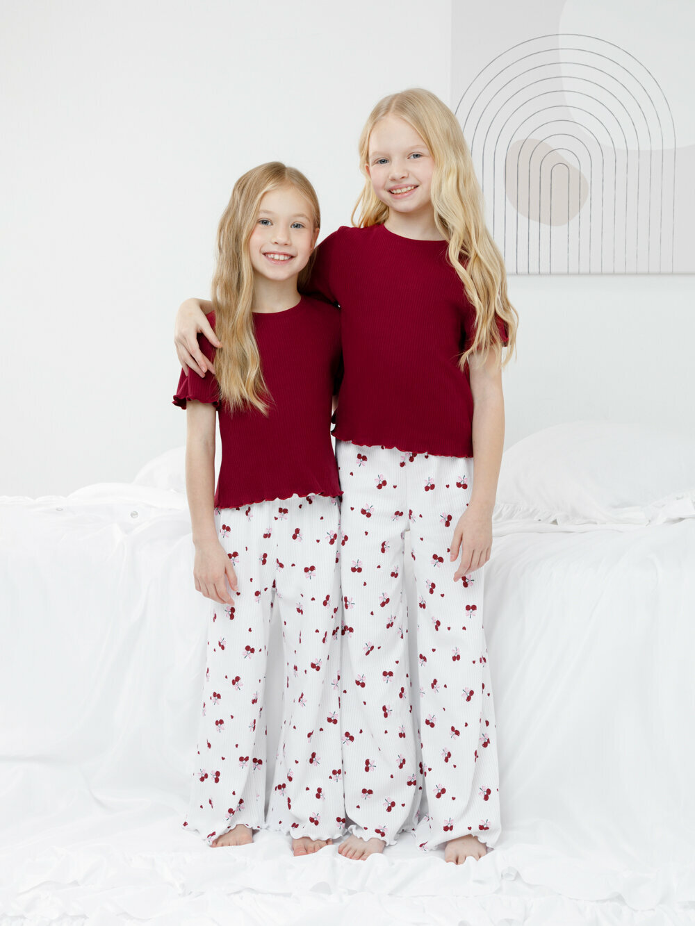 Пижама МП 1669/бордовый 1934 Н254