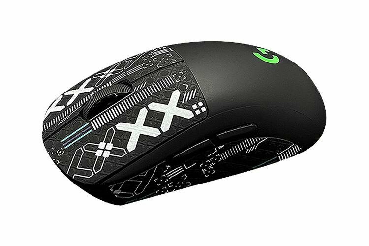 Беспроводная мышь киберспортивная Logitech PRO WIRELESS GPW Dog Piss King Edition, multicolor, два в