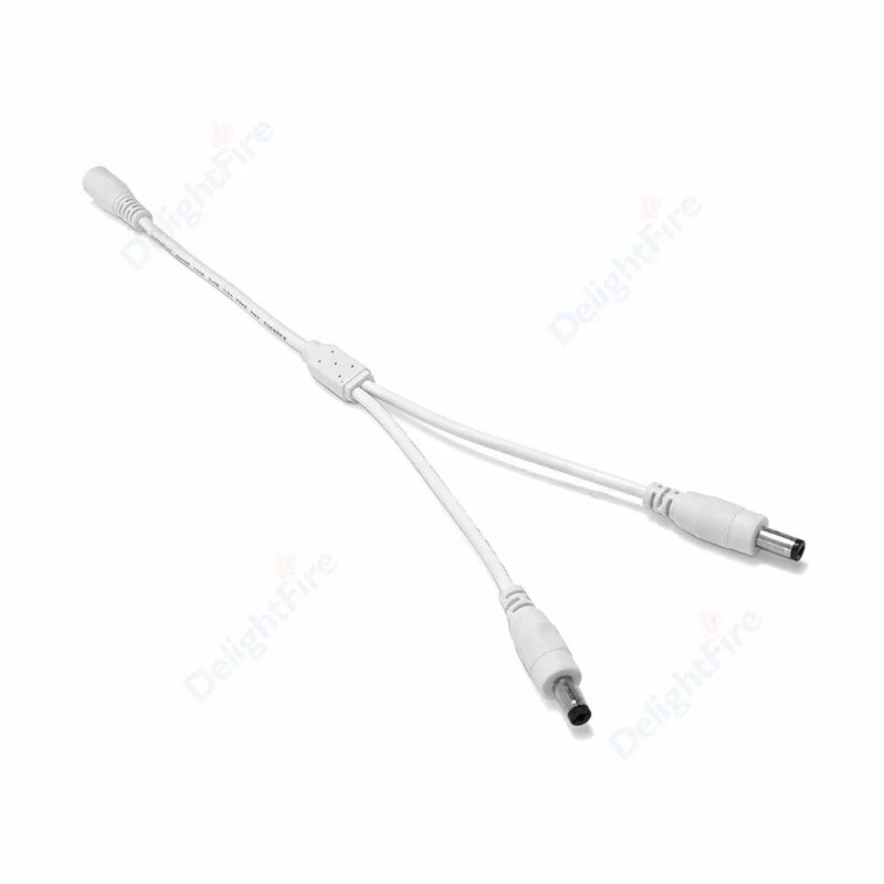 Разветвитель питания DelightFire DC 12В 20pcs, typeL 30cm