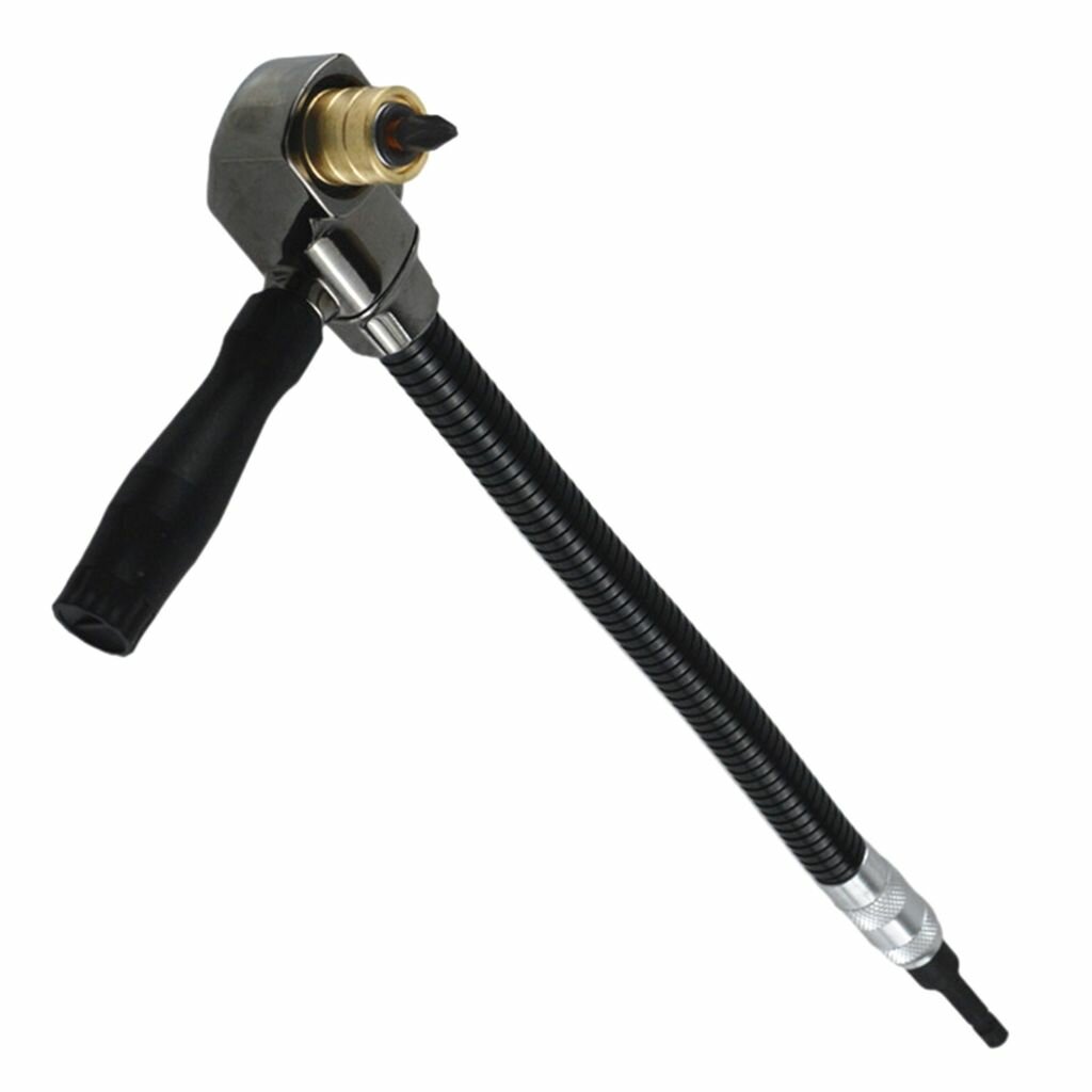 Угловое устройство для долота с удлиненным гибким валом диаметром 300 мм