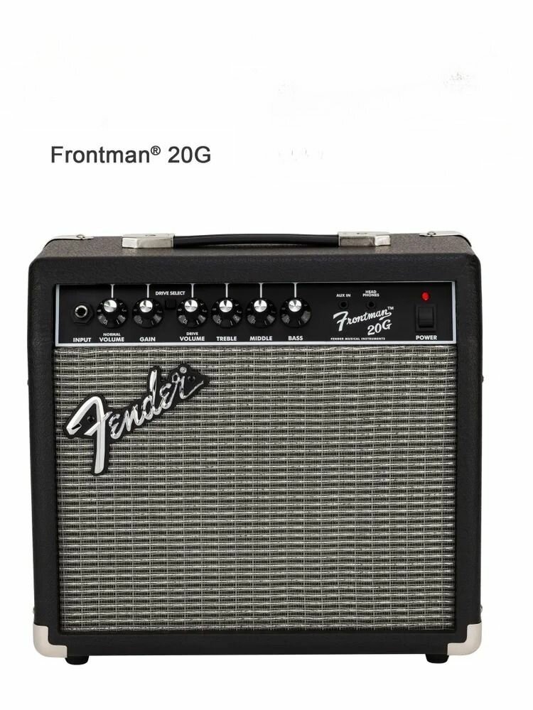 Fender электрогитара усилитель Frontman 20G для начинающих с эффектами Mustang LT25
