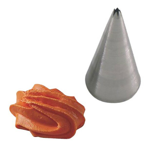 Насадка кондитерская «Открытая звезда», нержавеющая сталь, 40 мм (Martellato)