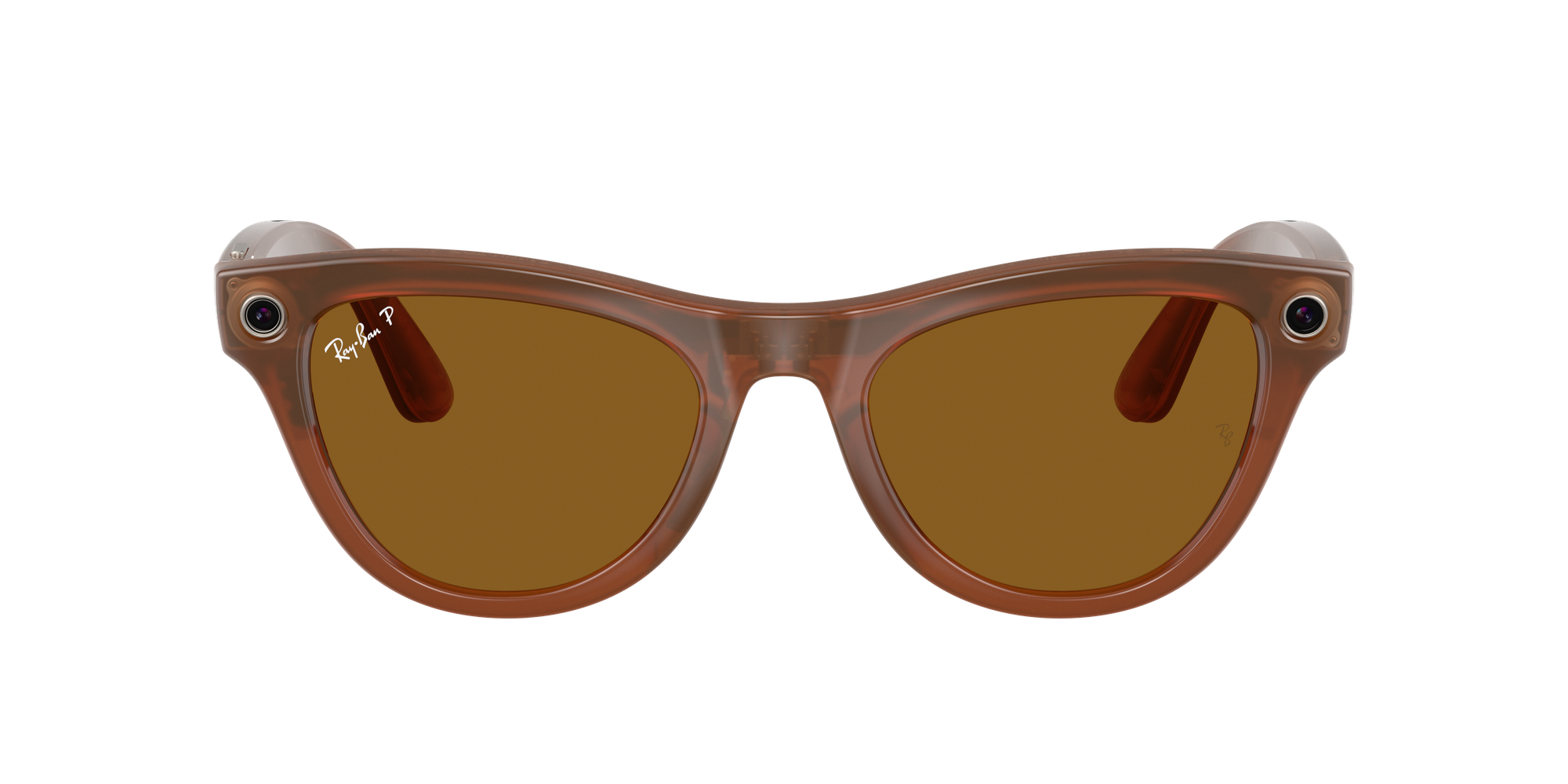 Очки Ray Ban Wayfarer RW4008, экшен-камера, солнцезащитные, умные, размер L