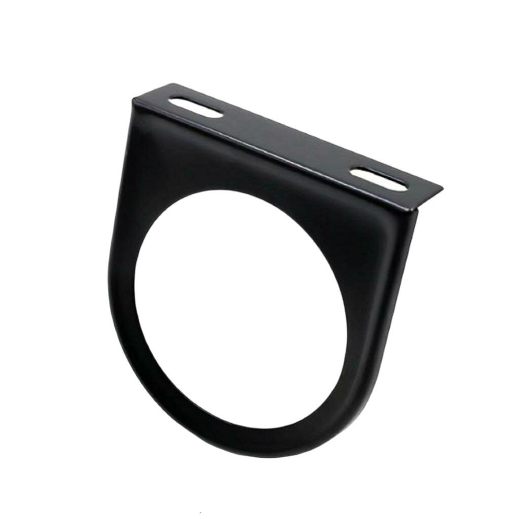 Кронштейн для датчиков температуры и давления масла 2,1 дюйма, Черный - одиночное отверстие