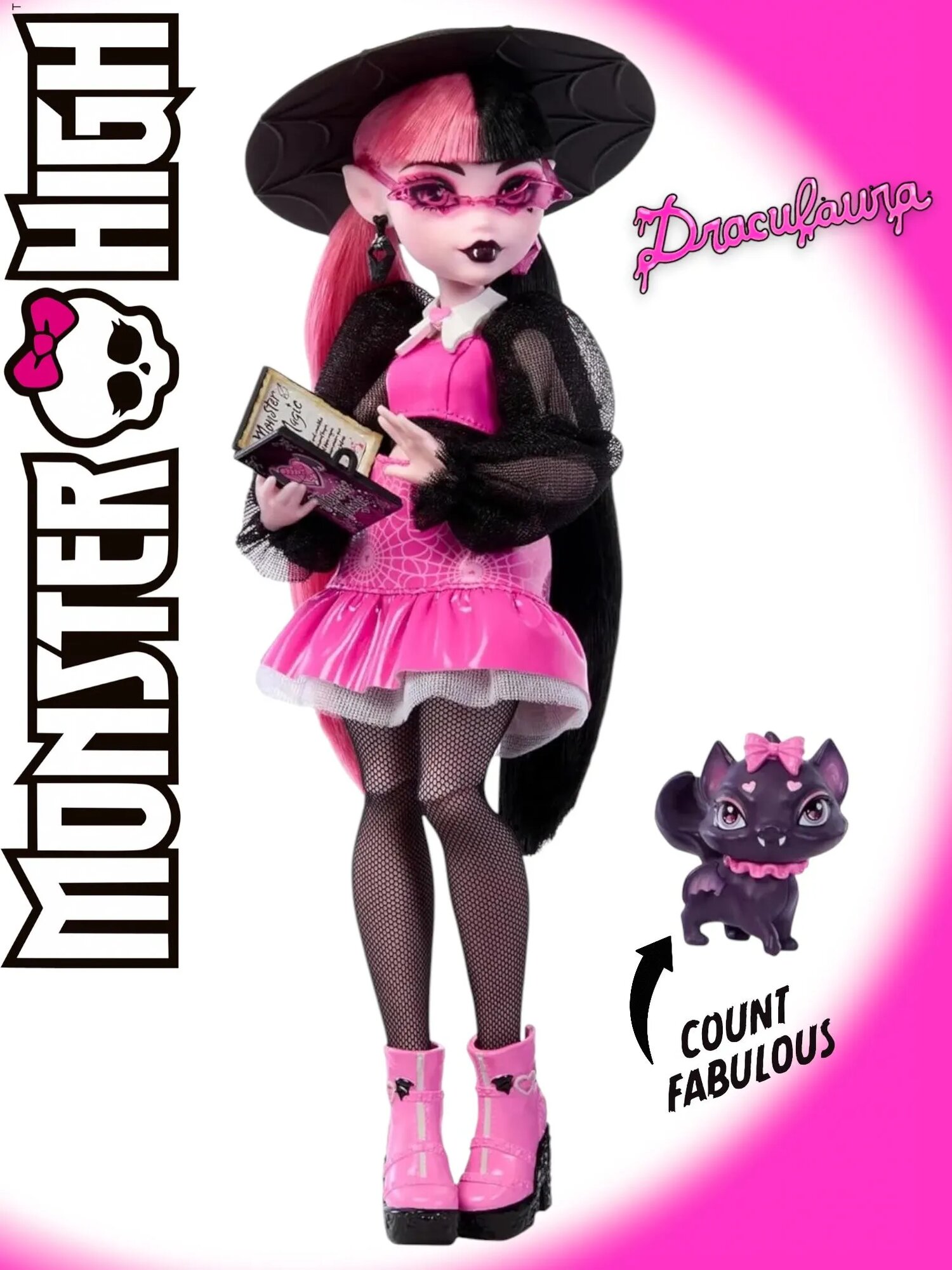 Кукла Monster High Draculaura Монстр Хай Дракулаура HRP64