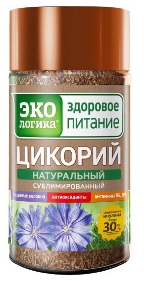 Цикорий Экологика растворимый сублимированный банка 85 г