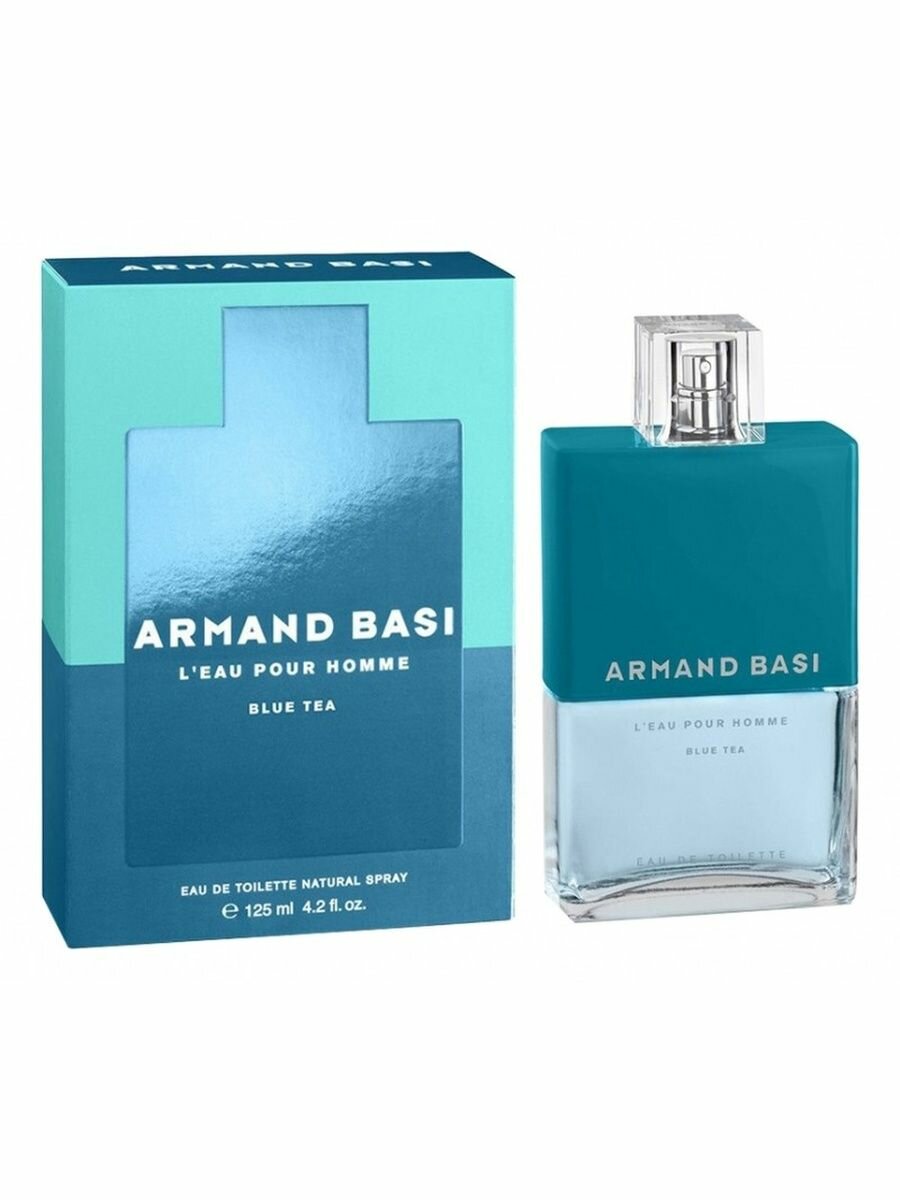 Туалетная вода Armand Basi "L'Eau pour homme Blue Tea", фужерно-цитрусовая 125 мл