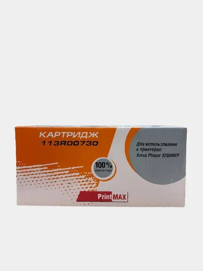 Картридж Printmax 113R00730, для Xerox Phaser, ресурс 3000 стр, черный