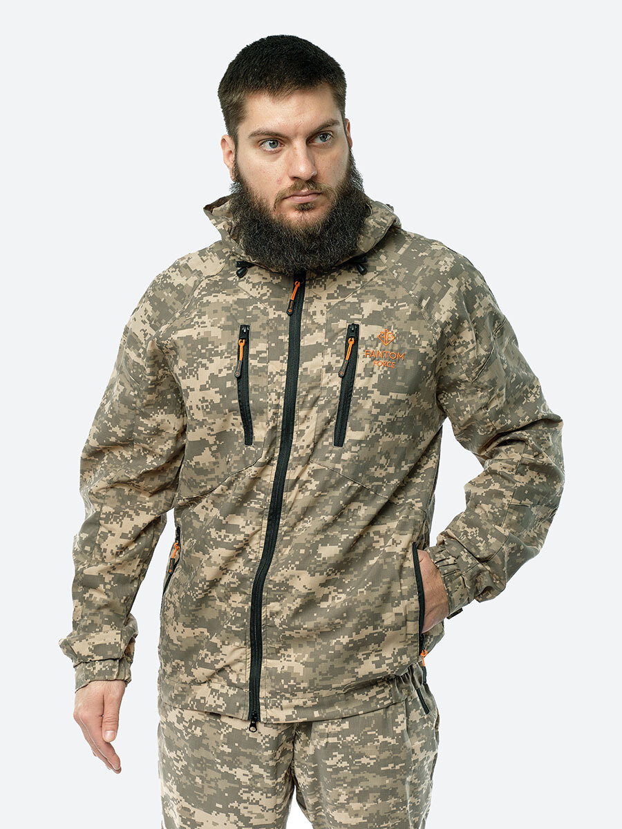 Летний костюм для рыбалки и охоты SOLAR /камуфляж /FANTOM FORCE/170-176/52-54