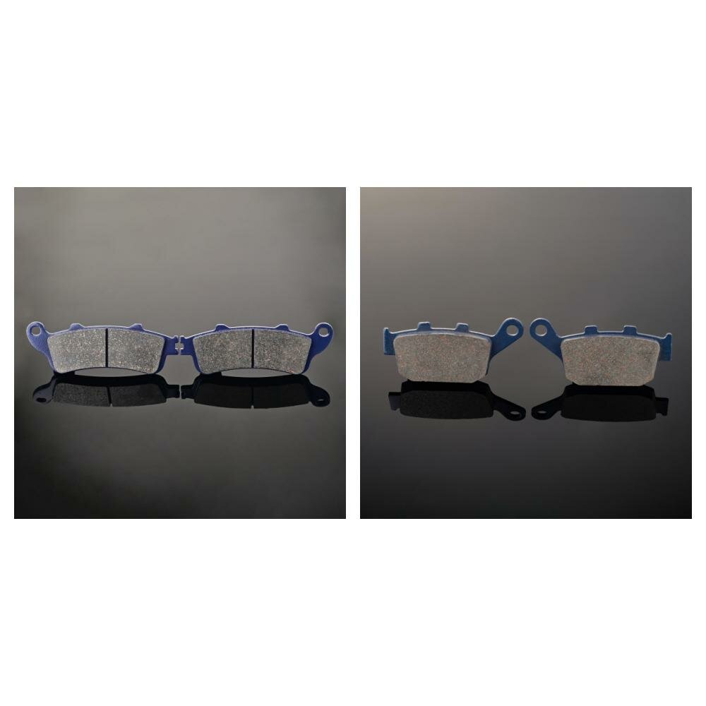 Полный комплект тормозных колодок для HONDA FES 125 Pantheon 2003-2006 (SB261, SB496)